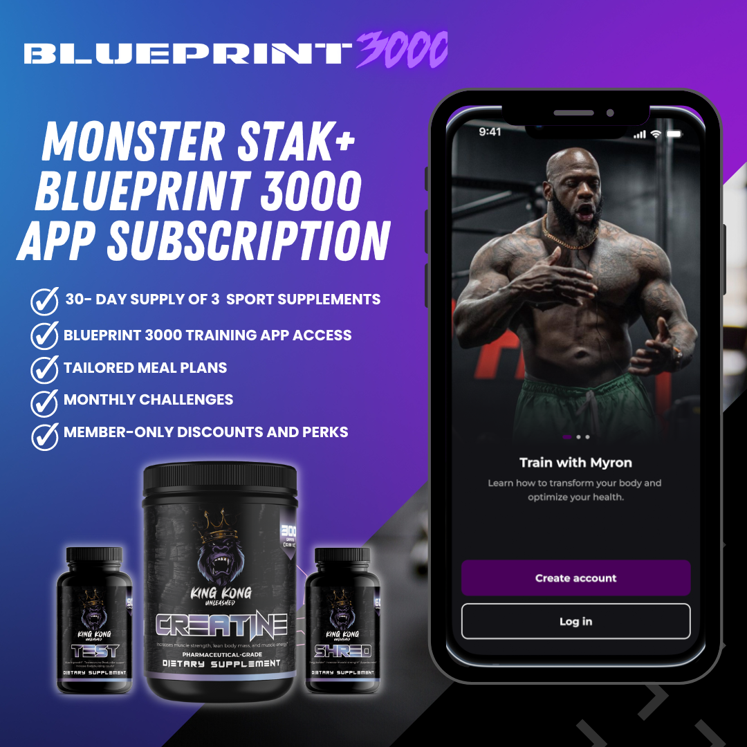 Monster Stak + BLUEPRINT 3000 App Subscription Bundle – Blueprint3000